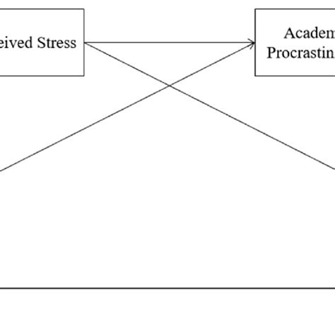 Hypothesized Relationships Between Pa Perceived Stress Academic Download Scientific Diagram