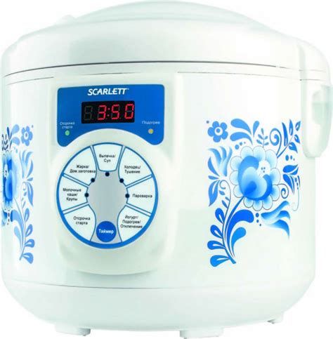 Мультиварка Scarlett SC-411 Гжель купить Бишкек