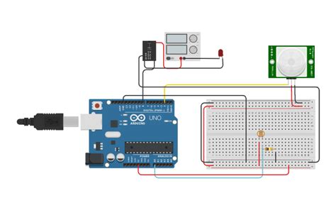 Circuit Design Lampu Ruangan Otomatis 1101194325 Tinkercad