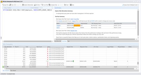 An Example To Show How To Tune Sql With Query Store For Sql Server