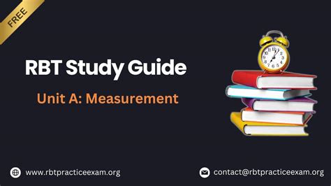 Free Rbt Exam Study Guide 2025 Measurement
