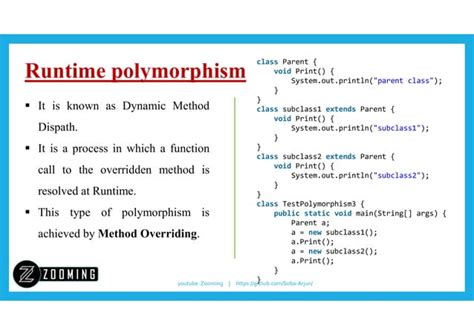 Java Polymorphism Ppt