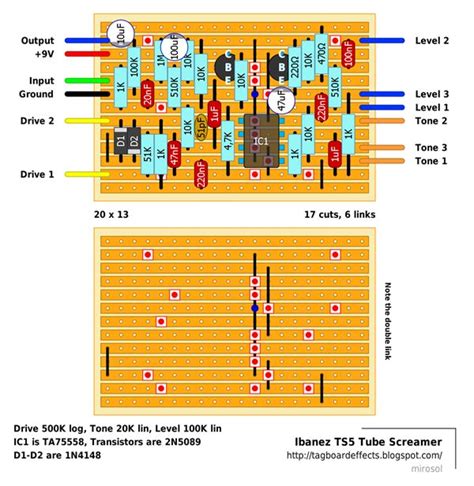 Ibanez Ts10 Schematic