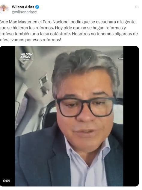 Bruce Mac Master Y Wilson Arias Se Agarraron En Redes Sociales Qu Paso Infobae