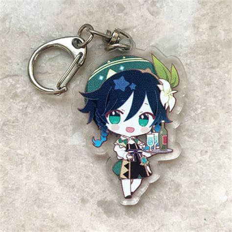 Брелок Геншин імпакт Венті Id 2024903406 ціна 165 ₴ купити на Prom Ua