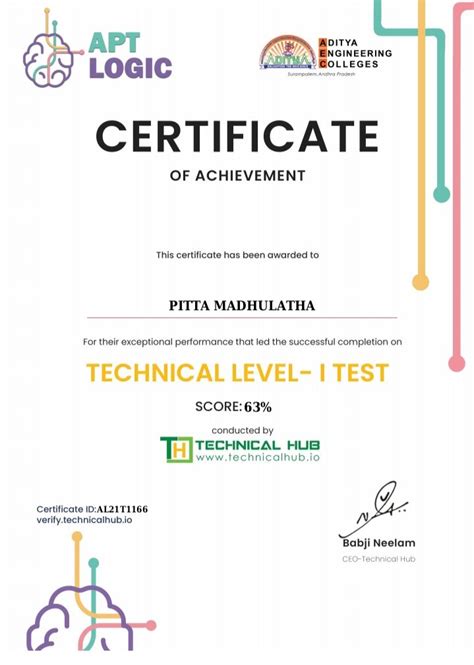 Pitta Madhulatha On Linkedin Technical