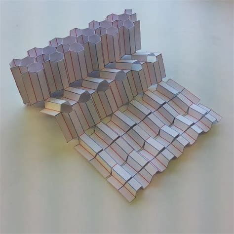 Kirigami Honeycombs By Riccardo La Magna Instagram Rrhinograsshopper