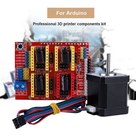Impresora 3d Arduino Cnc Módulo Kit Motor Paso A P Grandado