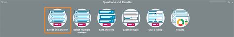 Select One Answer Text Answer Single Choice Questions Elucidat Author Help Center