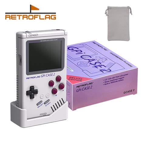 Retroflag GPi CASE Deluxe Edition With Dock For Raspberry Pi CM With LCD And MAh Li