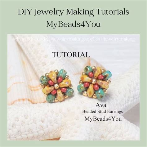 Beading Tutorials And Patterns Jewelry Making Seed Bead Earrings Diy