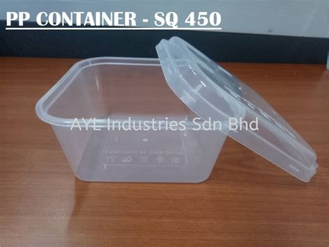 Pp Container Square Sq 450 113x113x5 Pp Container Square Container Malaysia Selangor Kuala