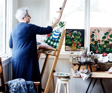 Artist Anna Placidis Beautiful Ballarat Home And Garden