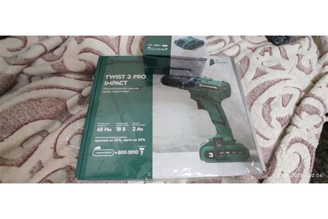 Ударный аккумуляторный шуруповерт Rokodil Twist 2 Pro Impact 18V ...
