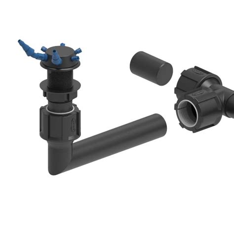 Connector Pipe Angled Length 200mm 106438