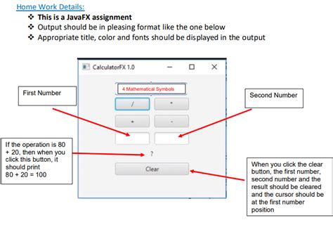 Solved Home Work Details This Is A Javafx Assignment Output