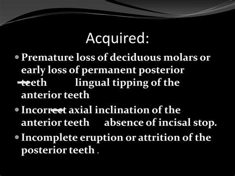 Orthodontic Deep Bite Ppt Dental Health Diseases And Conditions