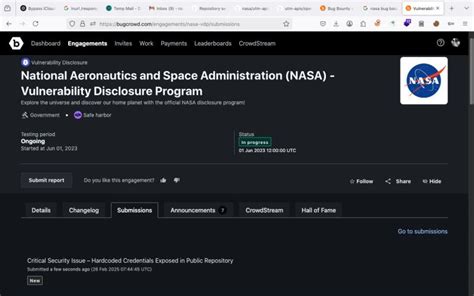 Bugbounty Nasa Bughunting P2 Cybersecurity Ethicalhacking