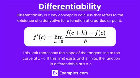 Unit 22 Connecting Differentiability And Continuity Notes