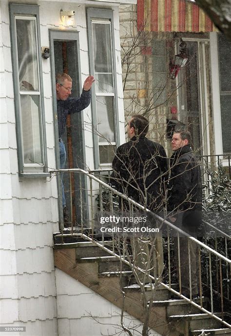 Investigators Interview Neighbors As They Search For Evidence At