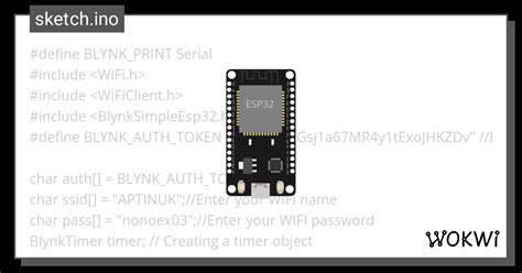 ESP Blynk Wokwi ESP32 STM32 Arduino Simulator