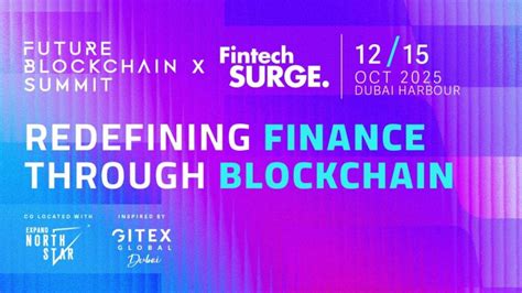 Future Blockchain Summit X Fintech Surge The Fintech Times