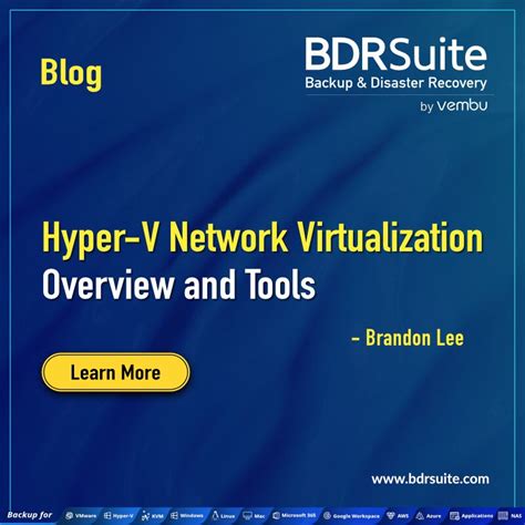 How To Use Software Defined Networking In Hyper V Vembu Technologies Posted On The Topic