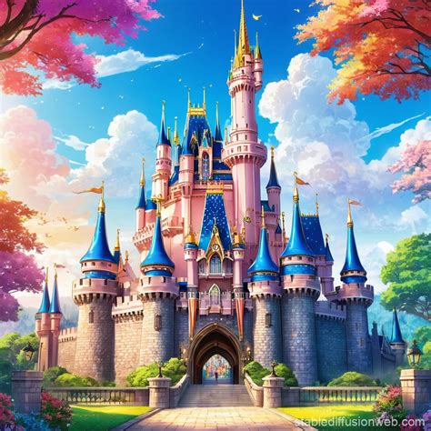 Cinderella S Castle Prompts Stable Diffusion Online