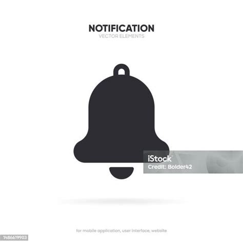 알림 벨 알람 아이콘입니다 알람 기호입니다 울리는 종 들어오는 받은 편지함 메시지입니다 알람 시계 및 스마트 폰 응용 프로그램 경고 소셜 미디어 요소 새 메시지 기호 플랫