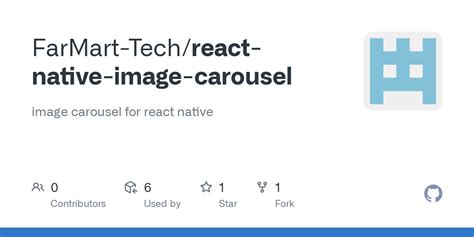 GitHub FarMart Tech React Native Image Carousel Image Carousel For React Native