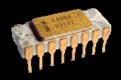Primer Microprocesador Intel 4004 Pcbrapido