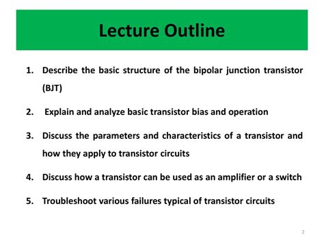 Explain Bipolar Junction Transistor As A Switch At Windy Lawson Blog