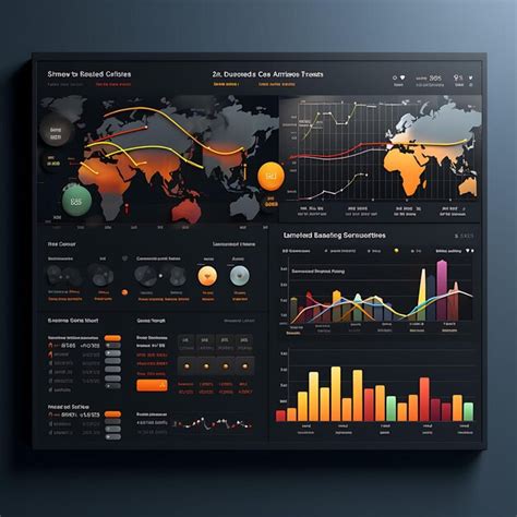 Premium AI Image Web Dashboard Analytics And Reporting Data Analysis And Visualization Modu
