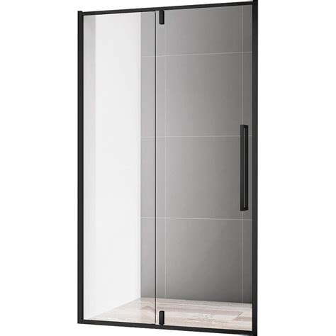 Душевая дверь Aquame, 90 см, стекло прозрачное, профиль хром, AQM7108-9 ...