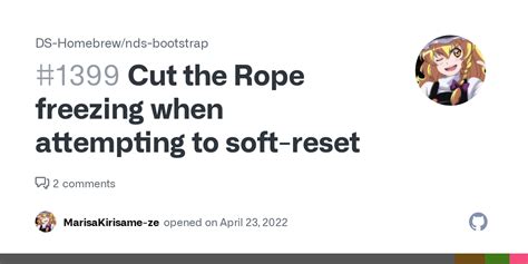Cut The Rope Freezing When Attempting To Soft Reset Issue DS Homebrew Nds Bootstrap