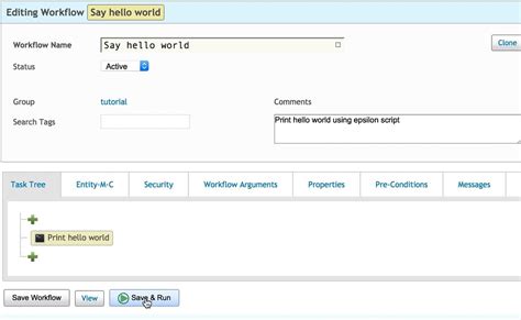 running a basic workflow epsilon cluster user guide