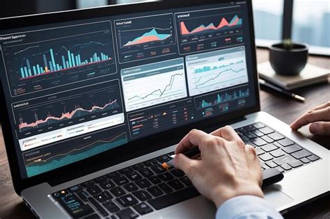 Premium Photo Data Analyst Working On Business Analytics Dashboard