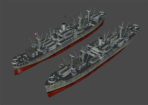 Usn Haskell Class Attack Transport Sh3 Rem By Digitalexplorations