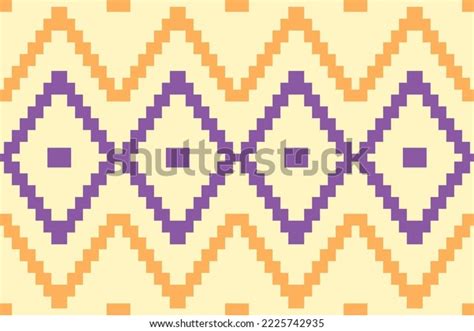 Ethic Seamless Geometric Pattern Design Textile Stock Vector Royalty Free 2225742935