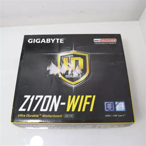 Gigabyte Ga Z170n Wifi Rev1 0 Intel Lga1151 Mini Itx Motherboard £34 99 Picclick Uk
