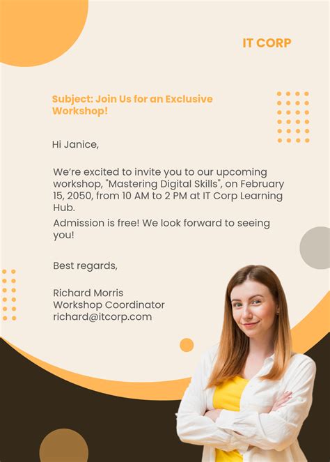 Free Agricultural Workshop Invitation Template To Edit Online