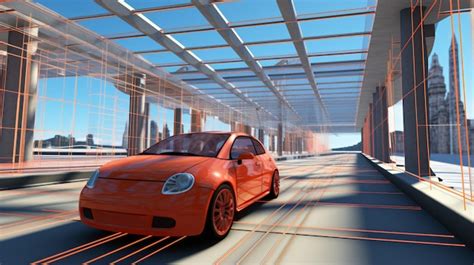 Premium Ai Image City Car Structure Overview During Driving