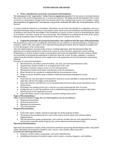 System Analysis And Design Download Free Pdf Software Testing Software Development