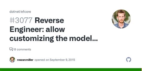 Reverse Engineer Allow Customizing The Model After It Is Generated