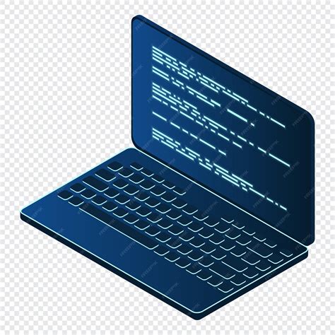 Premium Vector Isometric Laptop 3d Isometric Laptop Computer Abstract