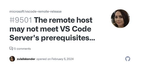 The Remote Host May Not Meet VS Code Server S Prerequisites For Glibc And Libstdc Issue