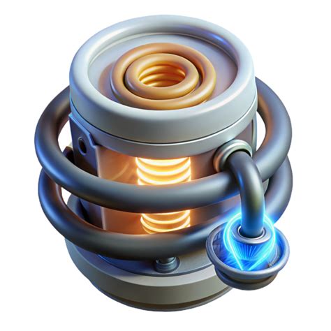 Immaculate Rare Artificial Gravity Generator With Glowing Core And