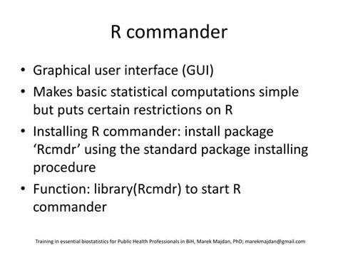 Ppt Introduction To R Project Powerpoint Presentation Free Download Id3781692