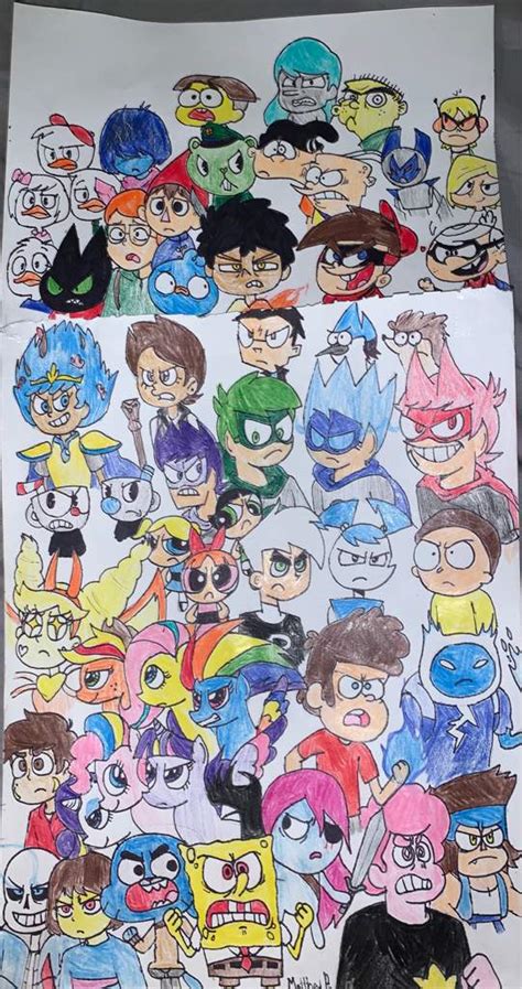 More Of My Spongebob Cartoon Crossover Art Spongebob Squarepants Amino