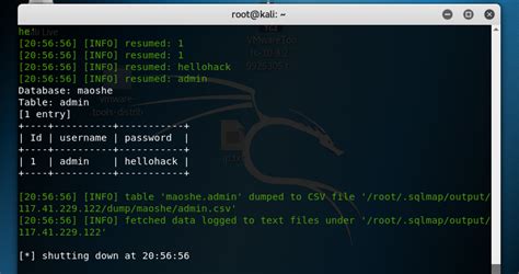 记一次sqlmap对某靶场网站的扫描 求知鱼 博客园